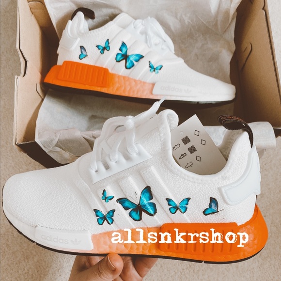 adidas | Shoes | Adidas Nmd R Custom Butterfly | Poshmark